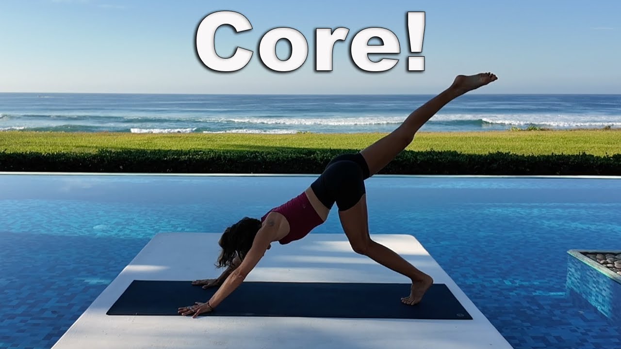 Clase para fortalecer el core - 40 min - Yoga con Mariné - YouTube
