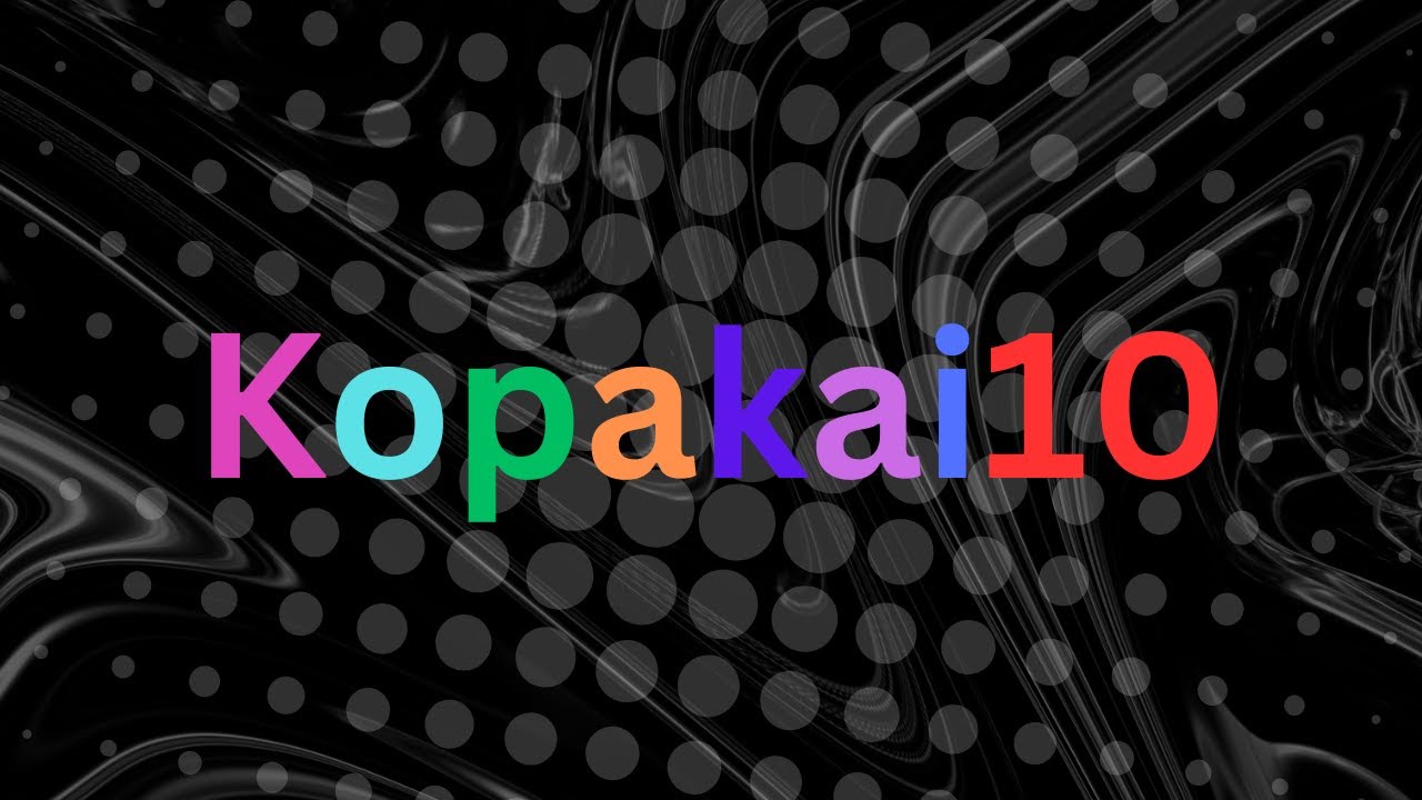 Kopakai10 is a unique person... - YouTube