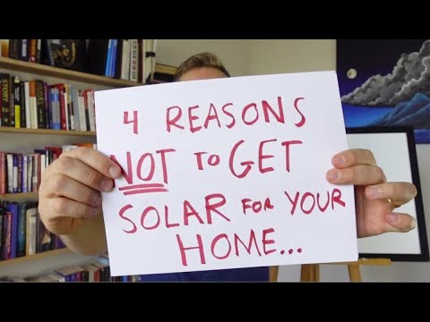 4 Reasons Not to "Go Solar" - YouTube