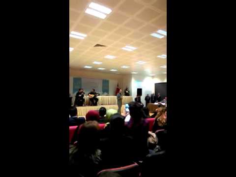 dengbej kazo ile birlikte bir özel lise ses yarışmasında juri uyeliği yapan hocamız.