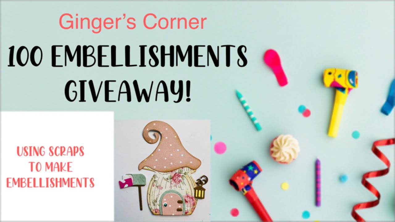 USING SCRAPS TO MAKE EMBELLISHMENTS | PRETTY IN PINK | Scrapbooking ...