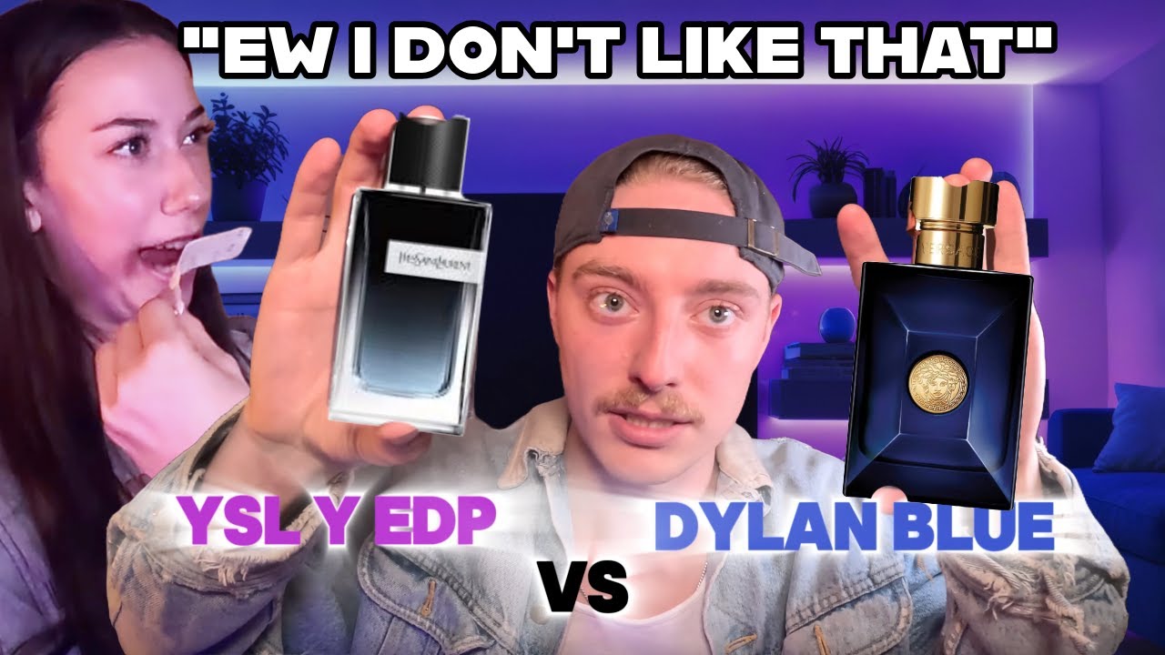 YSL Y EDP vs VERSACE DYLAN BLUE ( Girls Opinion Fragrance Battle 2024 ...