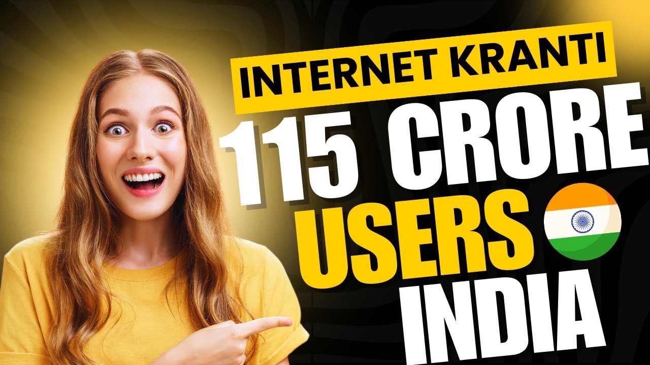 115 Crore Mobile Users in India | India Internet Kranti Decode | India ...