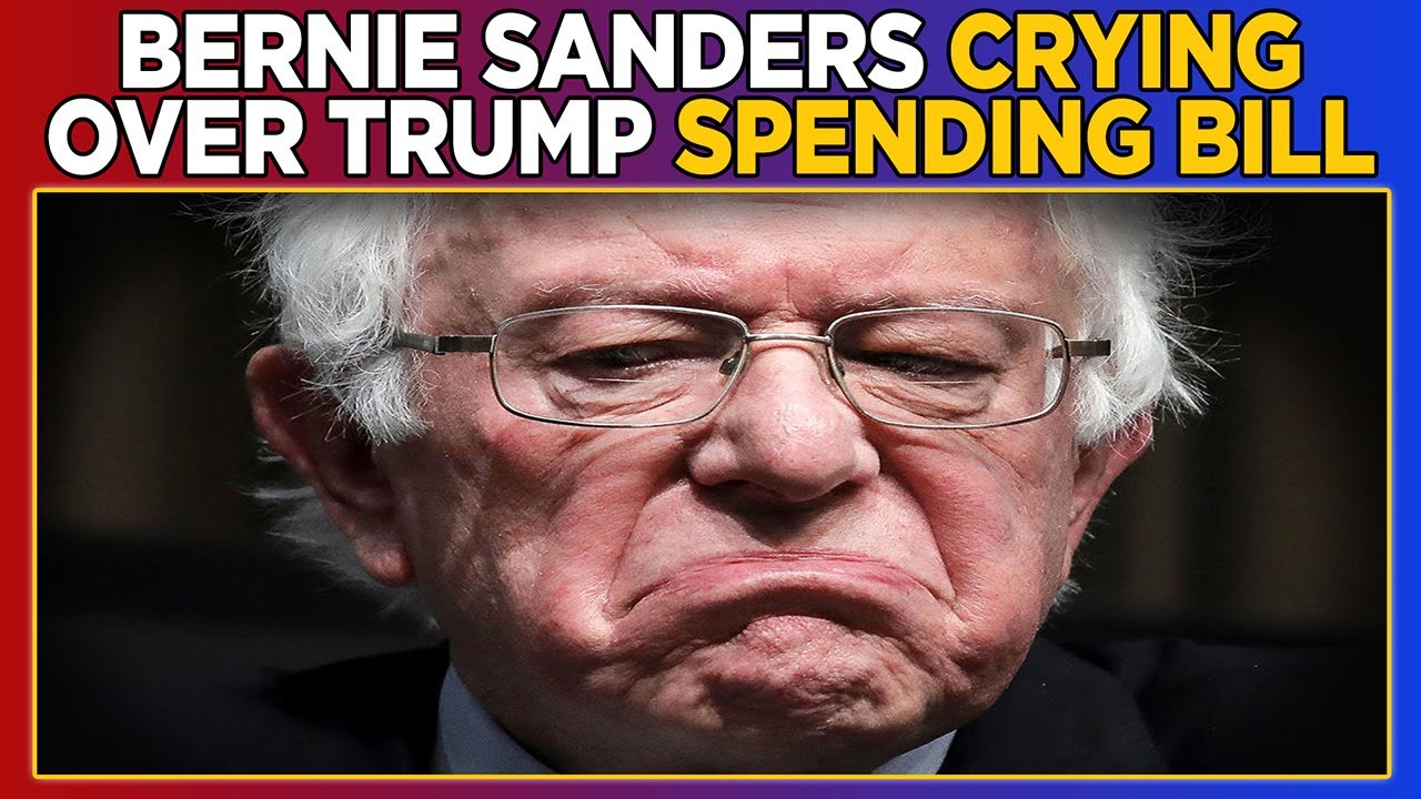 Bernie Sanders CRYING Over Trump SPENDING BILL Passing - YouTube