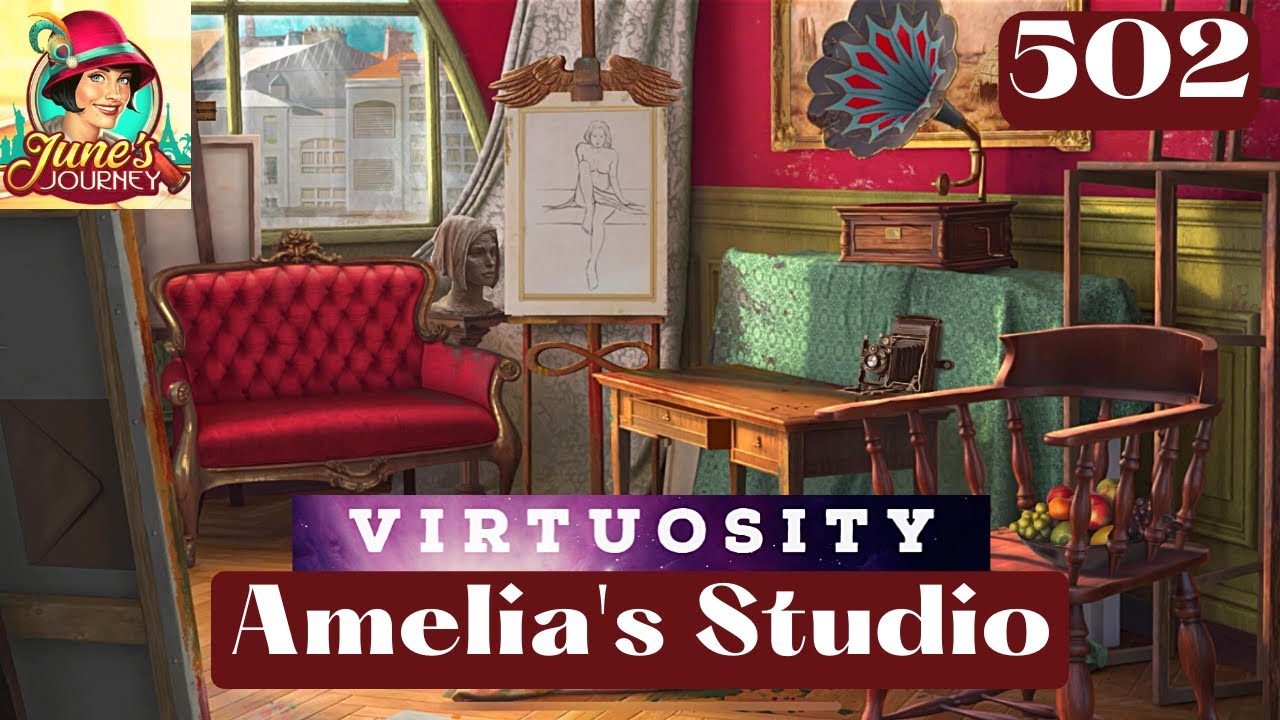 JUNE'S JOURNEY 502 | AMELIA'S STUDIO (Hidden Object Game) *Full ...