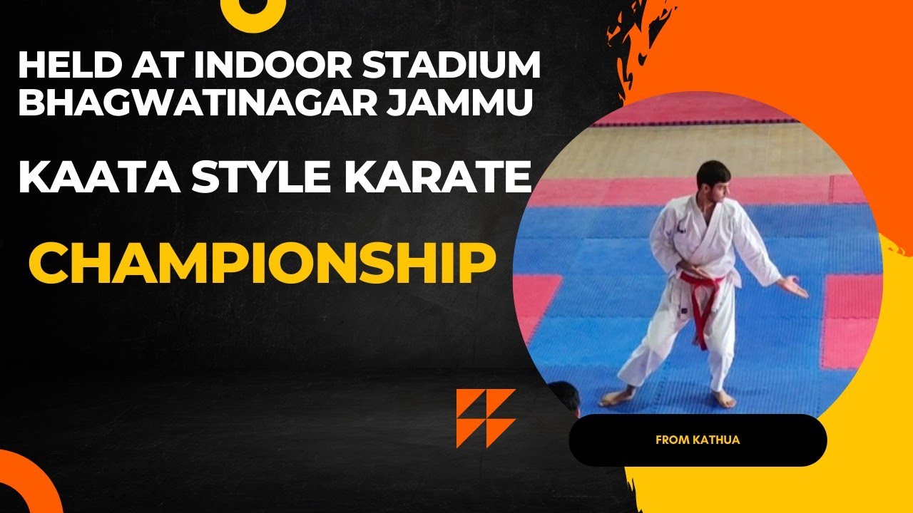 Kaata Style Karate Championships - Tough competition at Jammu's Indoor ...