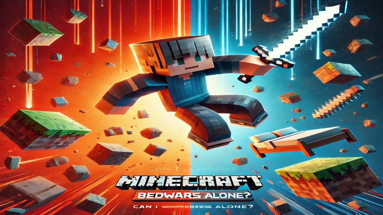 CAN I DOMINATE BEDWARS ALONE IN MINECRAFT? - YouTube
