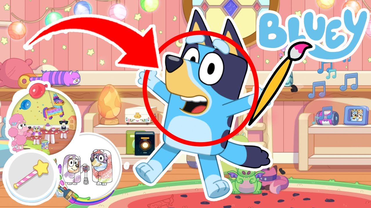 DESBLOQUEO LA NUEVA ACTUALIZACIÓN DE BLUEY | Sol Games - YouTube