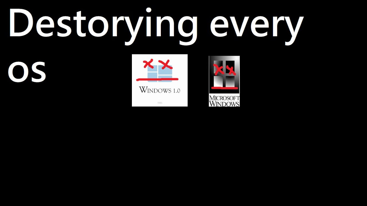Destorying every os - YouTube
