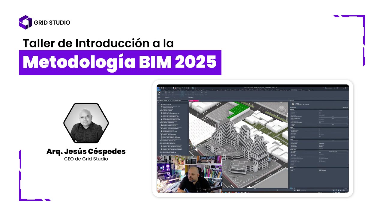Taller Introducción a Metodología BIM 2025 | Grid Studio - YouTube