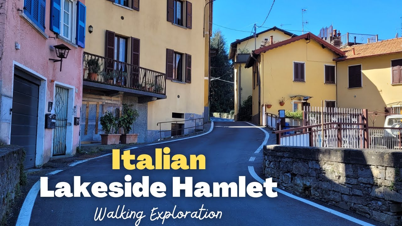 Unforgettable Hamlet on the Shores of Lake Como | Morning Trip to Riva ...