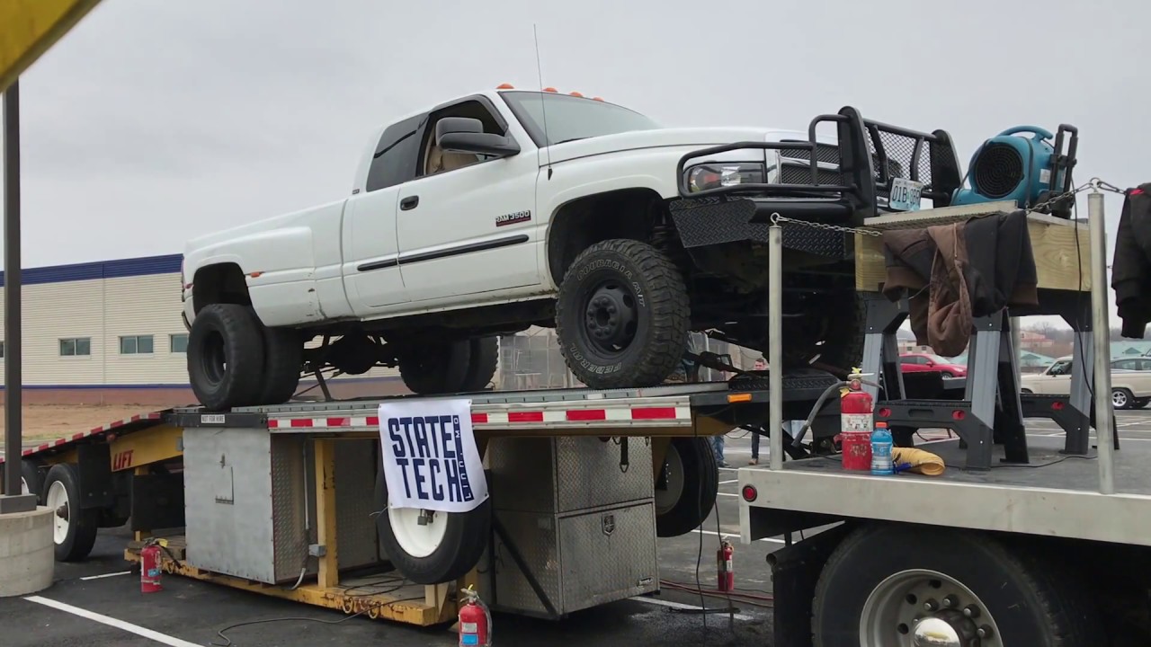 443 hp 631 ft lbs 2001 Dodge Ram 3500 - Colin Walters - YouTube