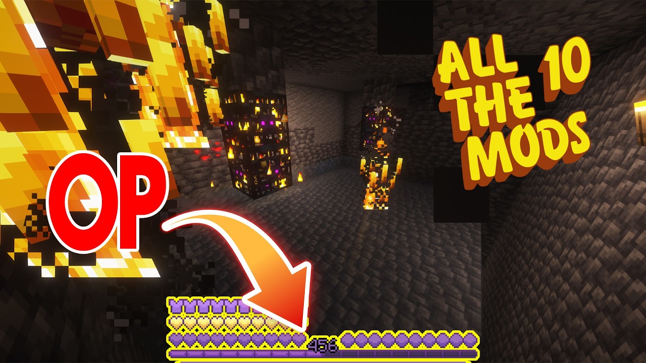 ALL THE MODS 10 | HOW I BUILT AN EASY STARTER BLAZE FARM! - YouTube
