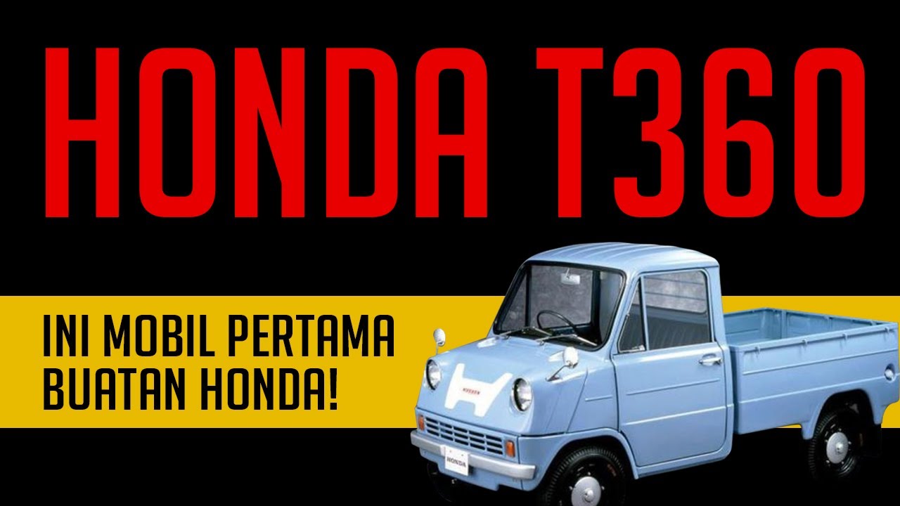 HONDA T360 Mobil Pertama Kali - YouTube