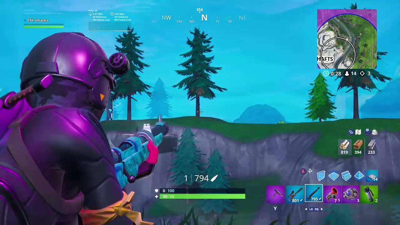 One Shot Highlights Fortnite Battle Royale - YouTube