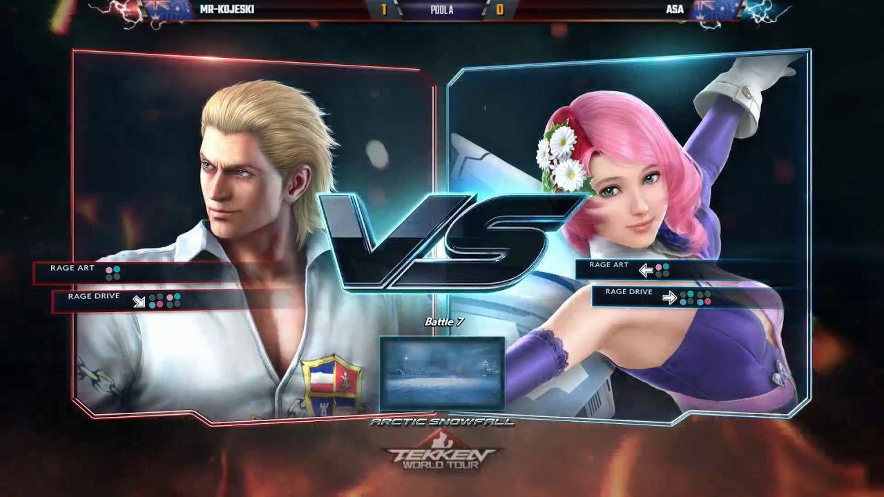Tekken 7 - Battle Arena Melbourne 10 - Pools Part 2 - YouTube
