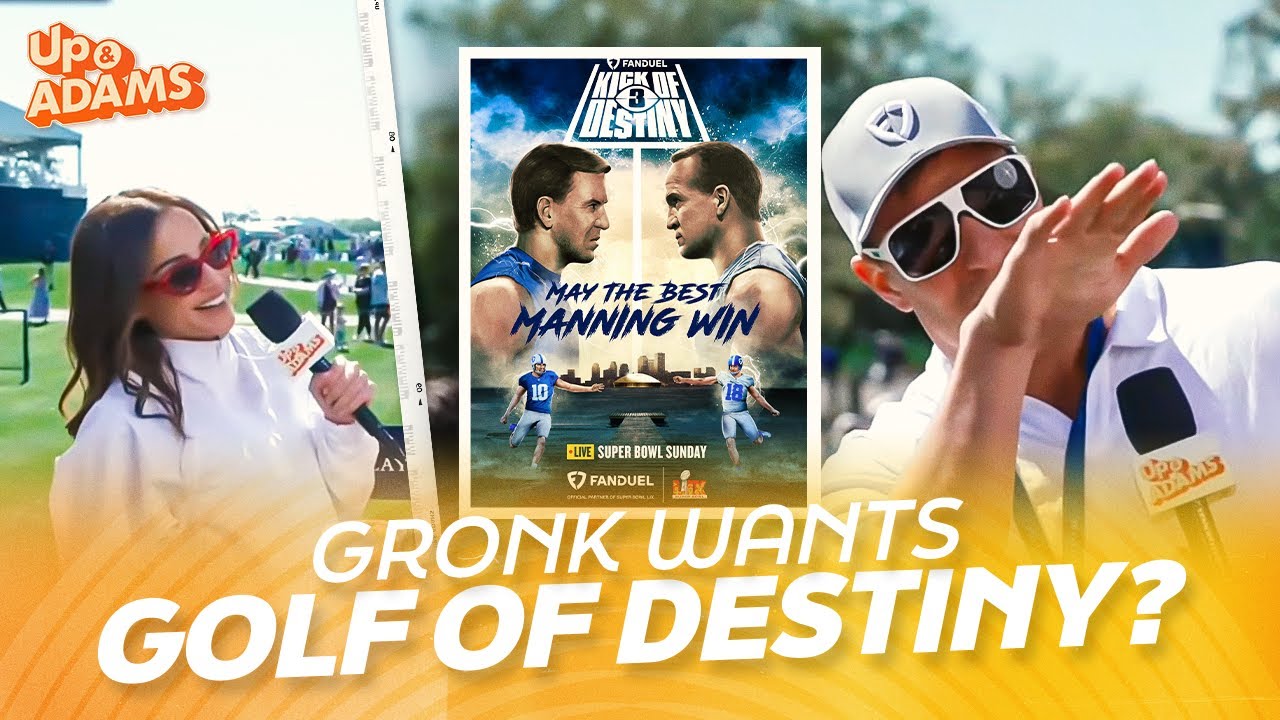 Rob Gronkowski Wants Golf of Destiny Commercial After The Manning's ...