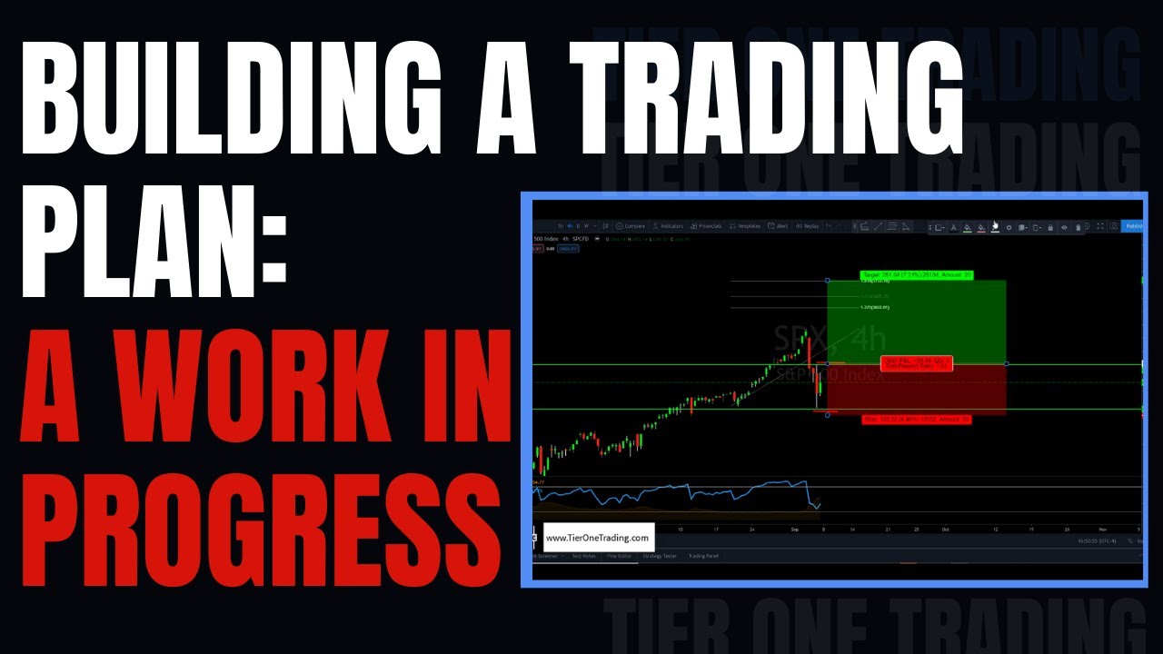 TRADING: Building A Trading Plan: A Work In Progress - YouTube