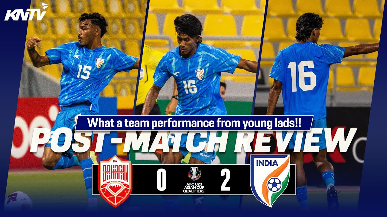 AFC U-23 Asian Cup Qual | India Vs Bahrain Highlights & Ratings | WHAT ...
