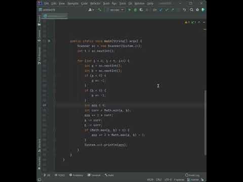 A. Lame King codeforces java solution - YouTube