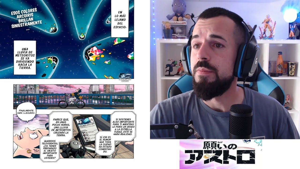 MI REACCION AL MANGA NEGAI NO ASTRO (ASTRO ROYALE) #01 - YouTube
