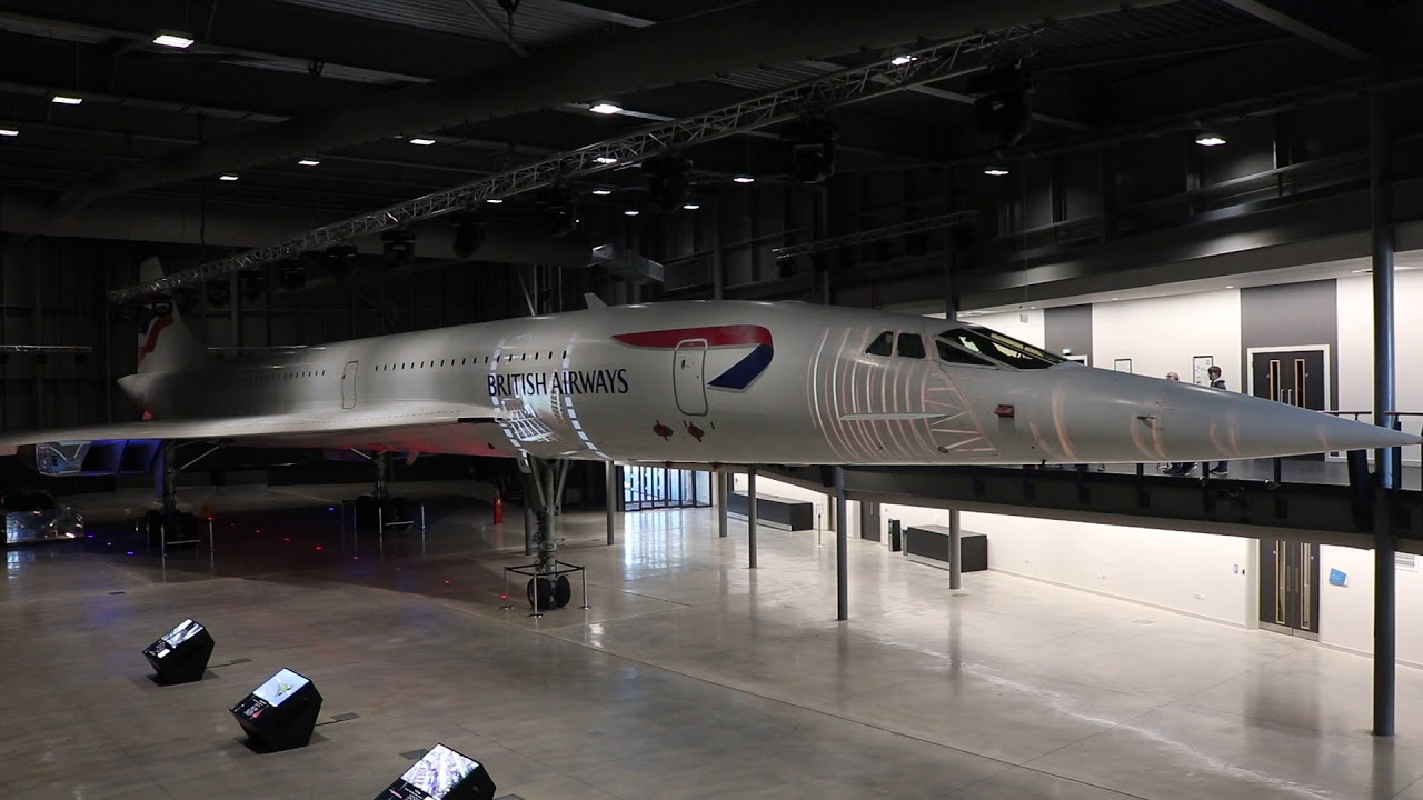 British Airways Concorde G-BOAF at Aerospace Bristol - YouTube