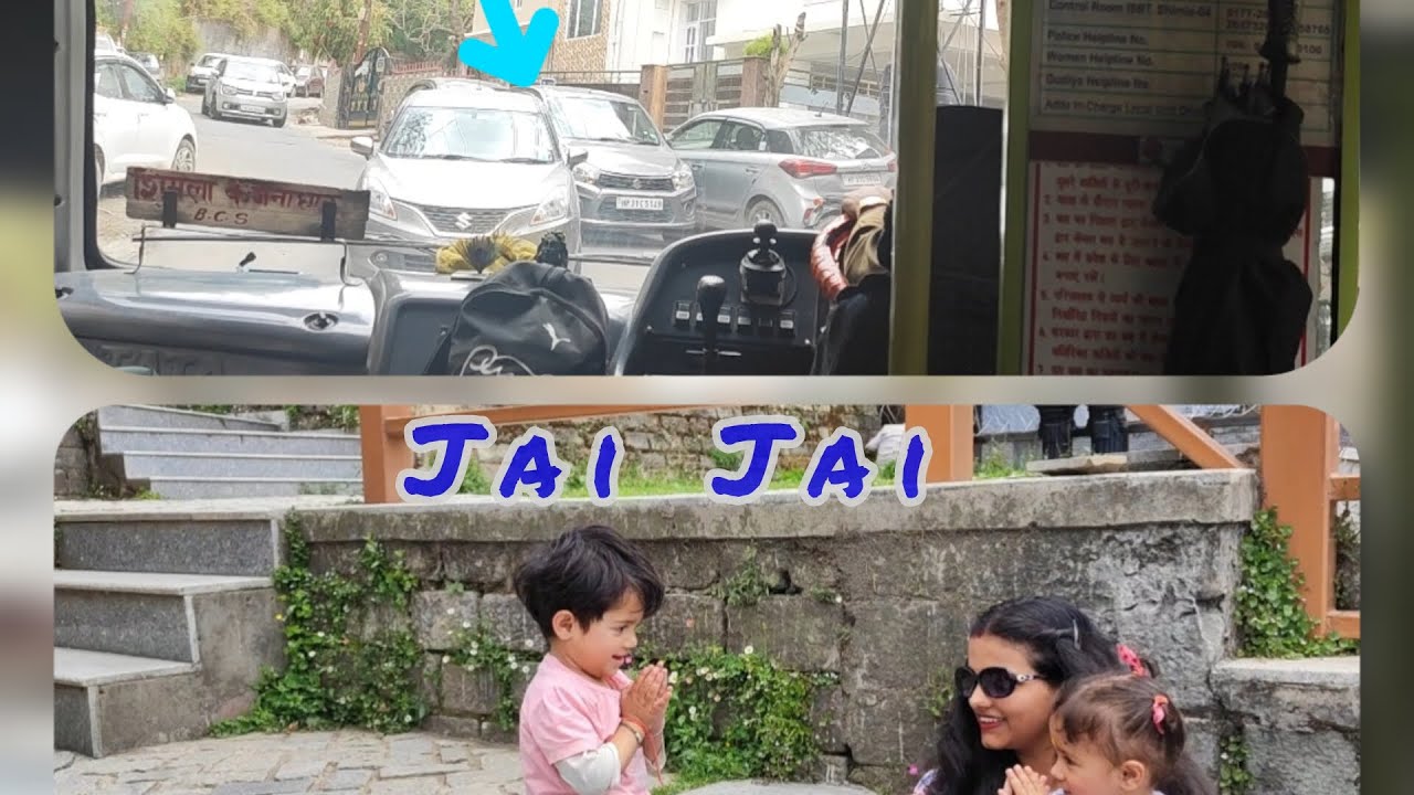 bazaar jate time Car back karte ho gya hadsa. Blog-I @Ridge Visit ...