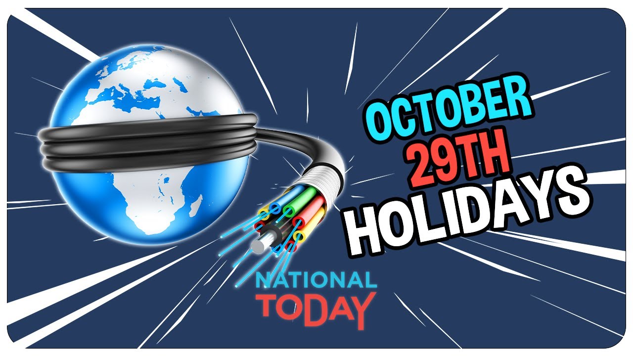 Top 3 Holidays on October 29th You Can't Miss! - YouTube