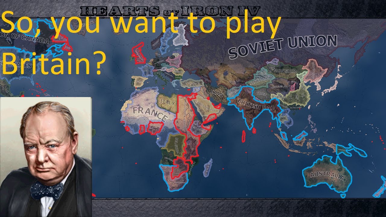 Basics for Playing Britain - Hearts of Iron IV - YouTube