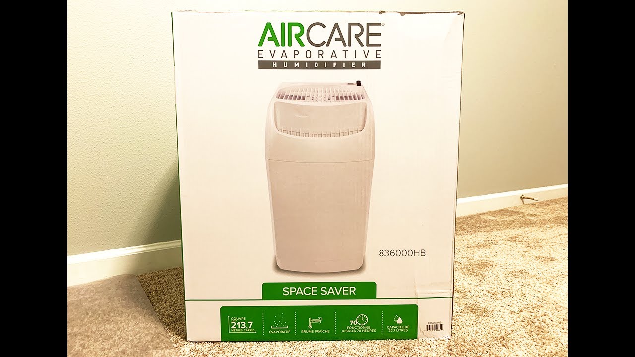 AIRCARE Evaporative Humidifier Model 836000HB 6 Gallon Unbox, Assembly ...