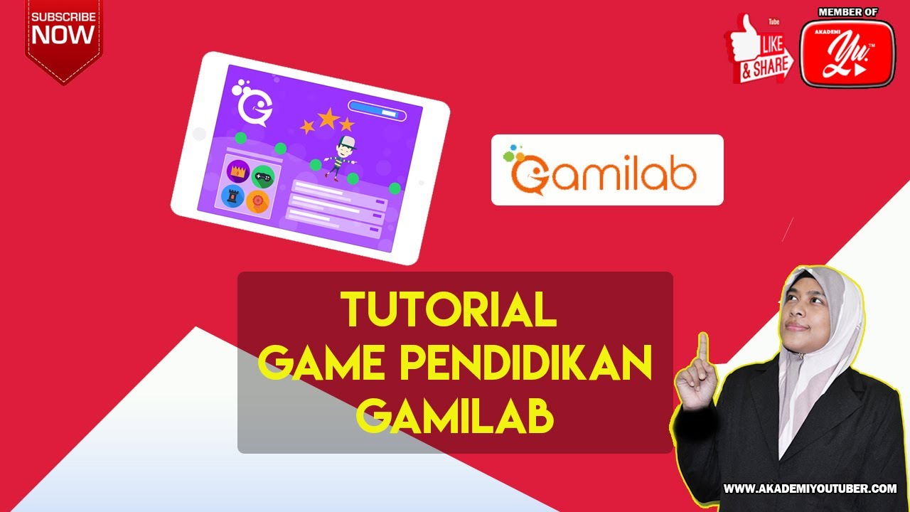 TUTORIAL GAME PENDIDIKAN (GAMILAB) - YouTube