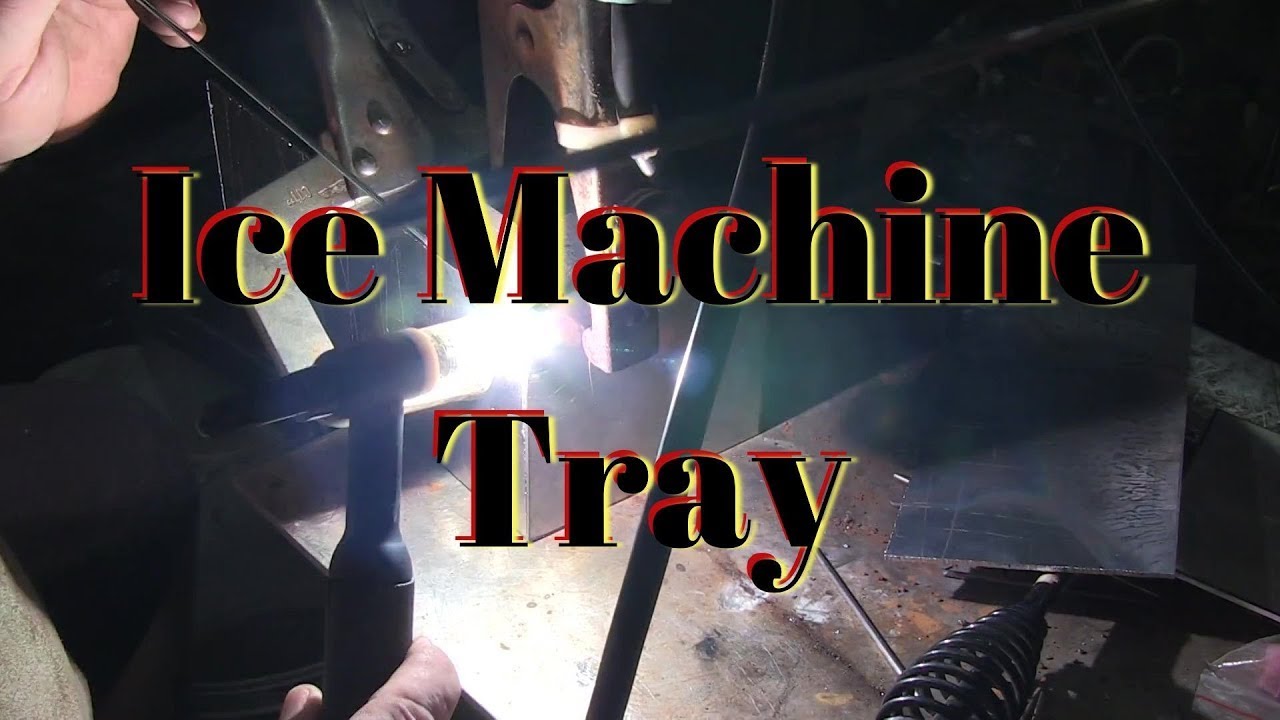 TIG WELDING A ALUMINIUM ICE MACHINE TRAY - YouTube