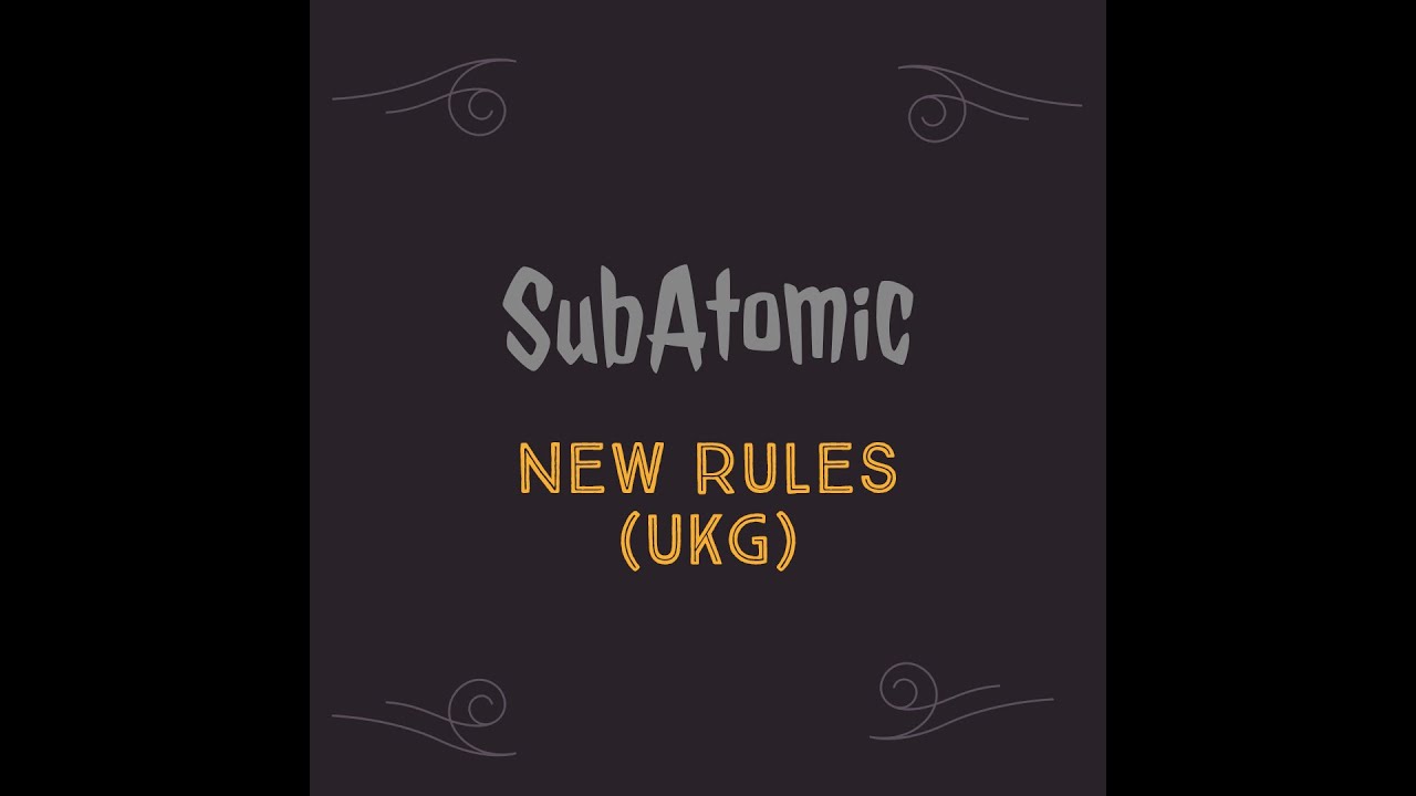 Dua Lipa - New Rules (SubAtomic UK Garage Remix) - YouTube