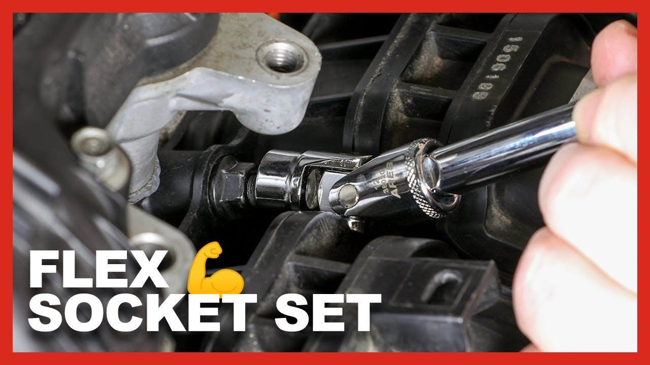 ARES 39015🛠️ Metric Flex Socket Set -3/8" Dr. | Access Hard To Reach ...