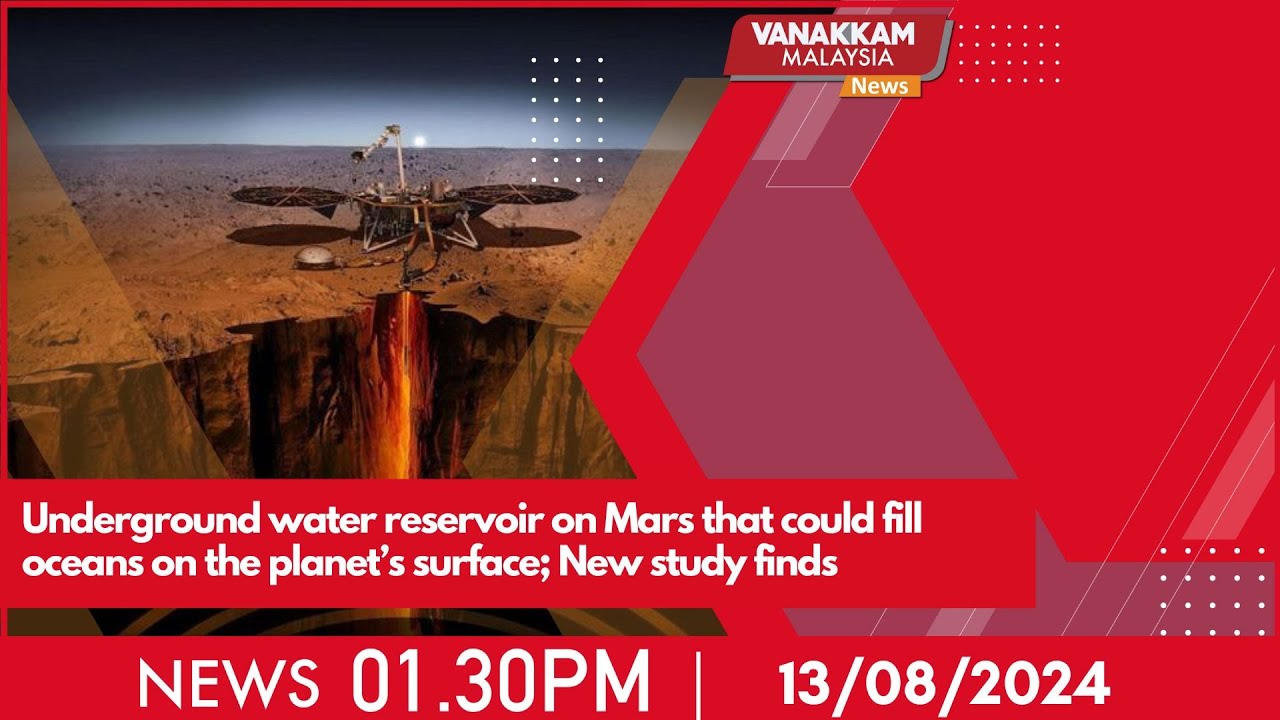 Underground water reservoir on Mars that could fill oceans on the ...