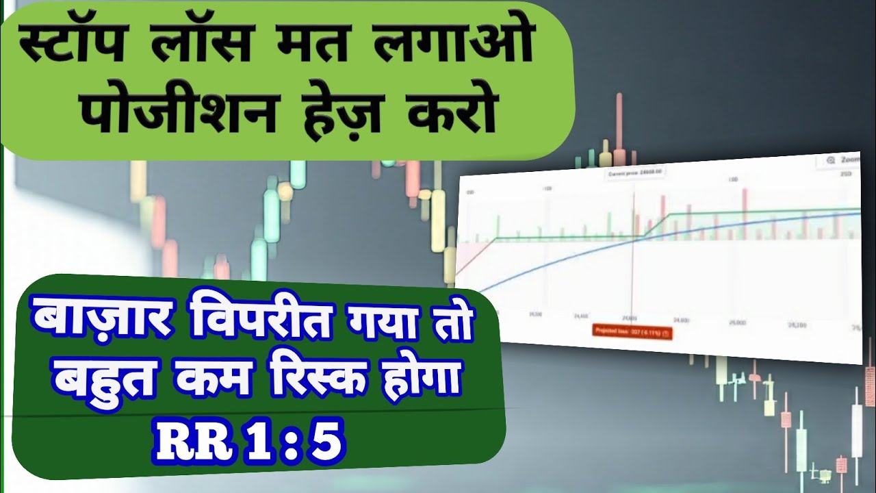 स्टॉप लॉस मत लगाओ हेज़ करो|Option Hedging Strategy Much Better Than Bull & Bear Spreads|Learn ...