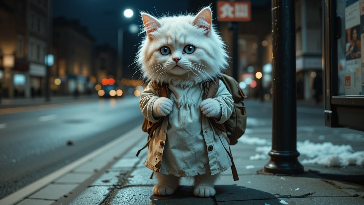 White Meow’s Farm Catastrophe: A Peaceful Escape Turns into a Stormy ...