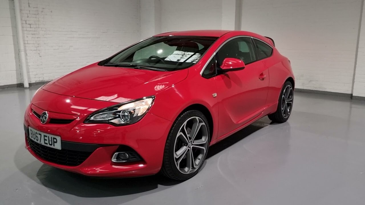 2017 vauxhall Astra GTC 1.6 Limited edition - YouTube