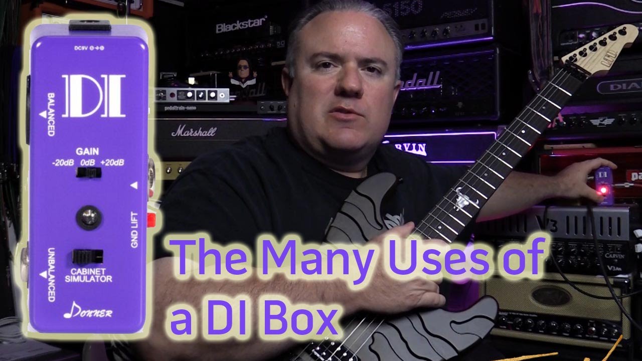 The Many Uses of a DI Box. Feat. Donner DI Demo. - YouTube