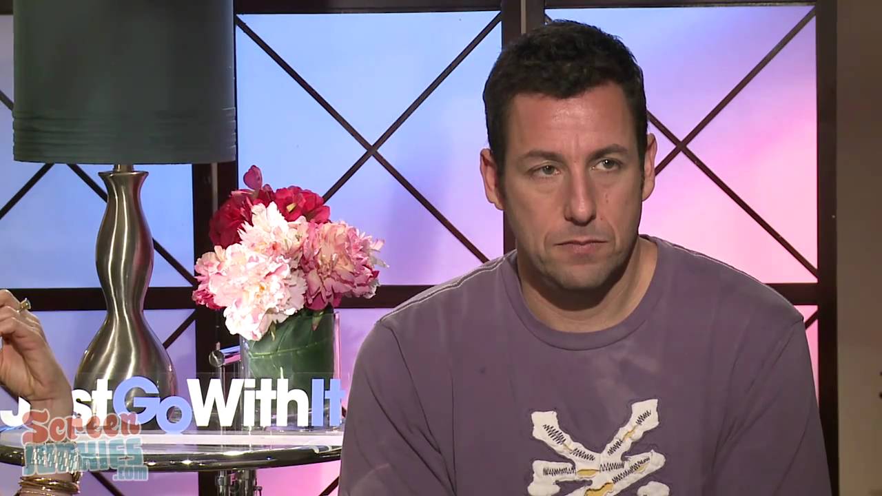Thinking Out Loud - Adam Sandler & Jennifer Aniston For 'Just Go With ...