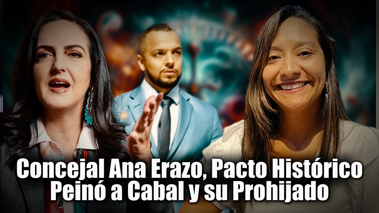 🛑🎥Concejal Ana Erazo, Pacto Histórico, peinó a María Fernanda Cabal y ...