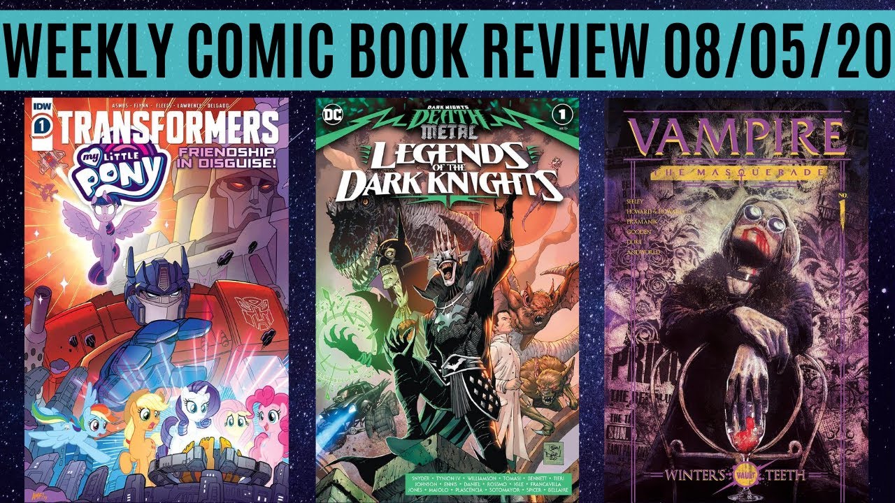 Weekly Comic Book Review 08/05/20 - YouTube