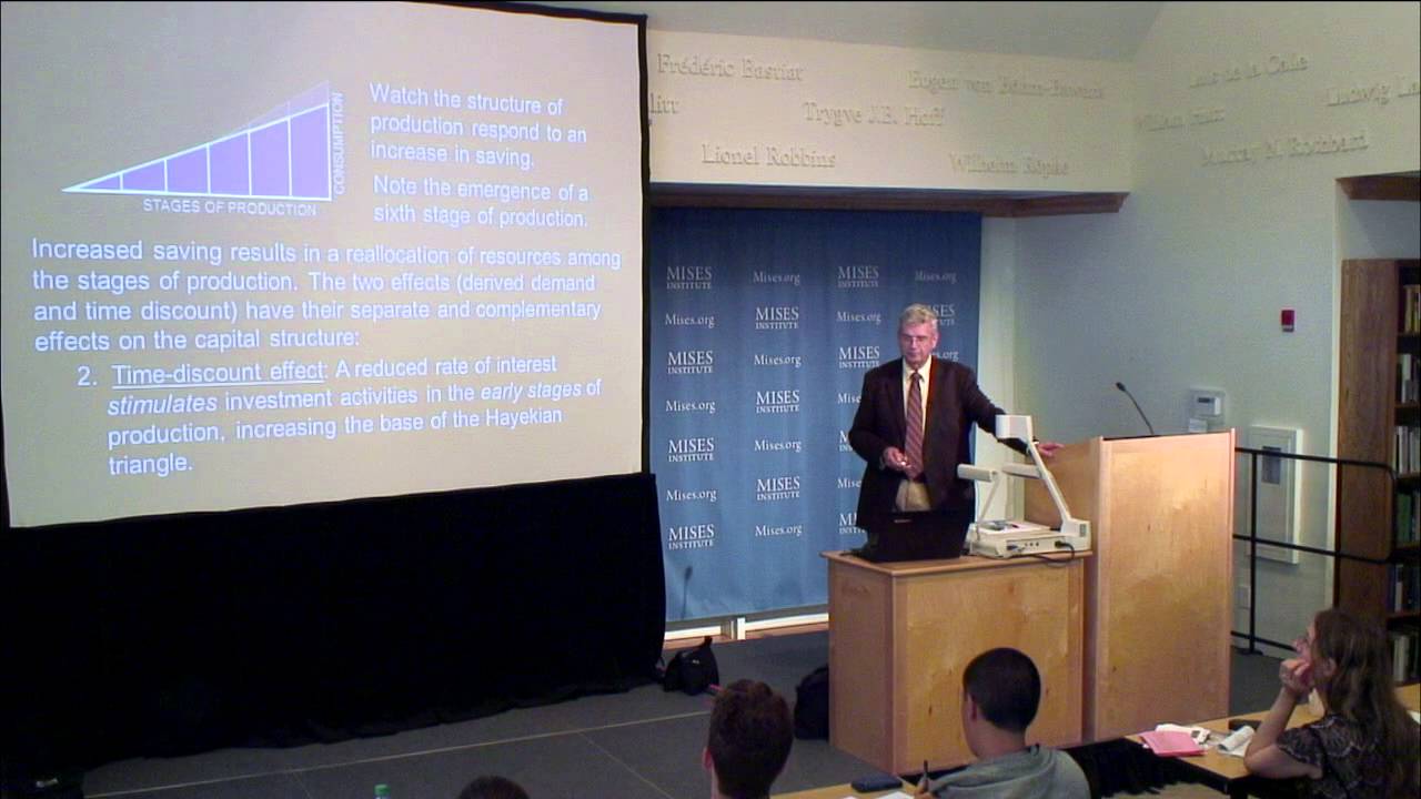 The Austrian Theory of the Business Cycle | Roger W. Garrison - YouTube