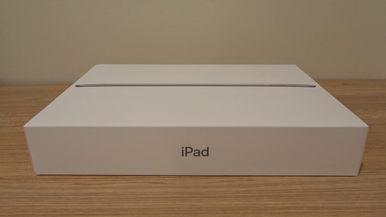 Apple iPad (2017) Unboxing - YouTube