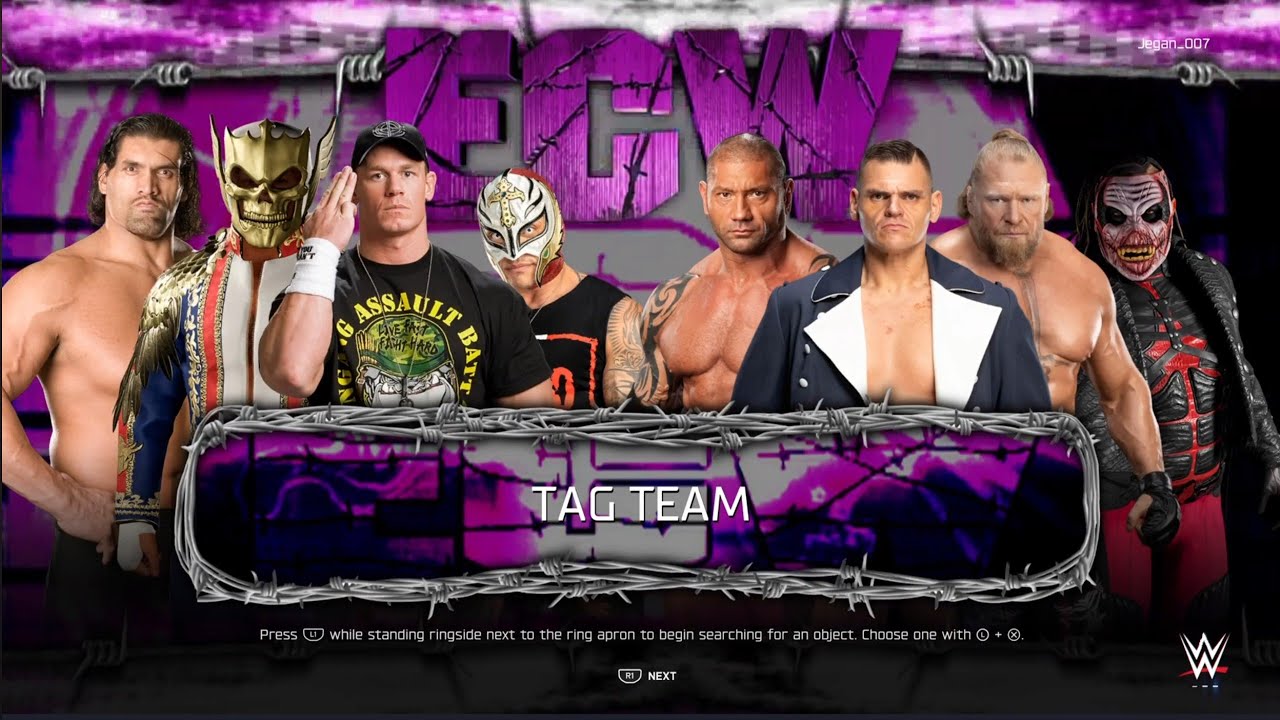 4 vs 4 Elimination Tag Team Match | WWE 2k25 - YouTube