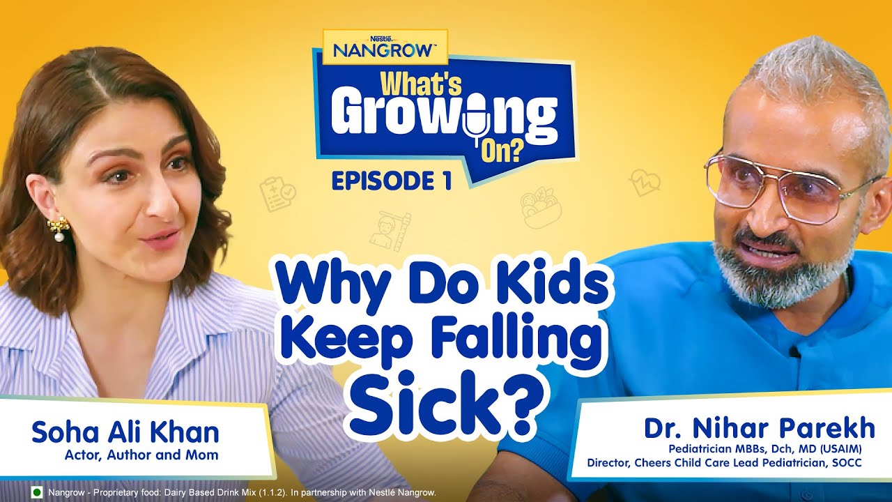 Why Do Kids Keep Falling Sick? | Parenting Tips with Soha Ali Khan & Dr. Nihar Parekh - YouTube