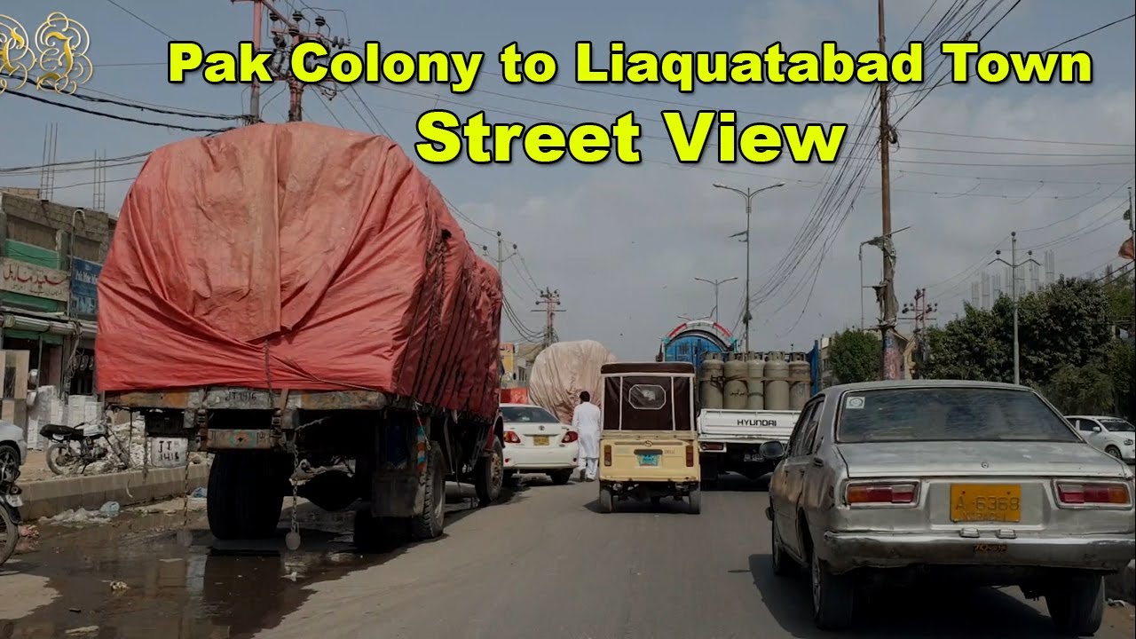 Pak Colony پاک کالونی | Liaquatabad Town | Usmania Society Street View ...