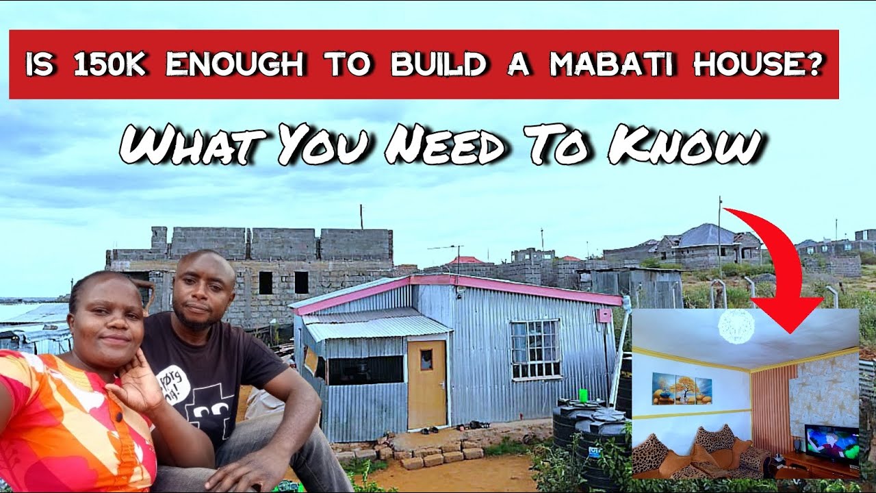Is 150k Enough to Have THIS MABATI HOUSE? || Planning to Build a Mabati ...