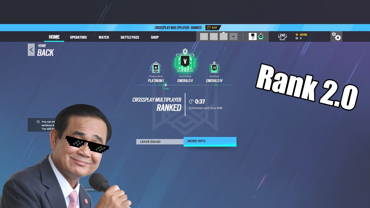 Im Got Emerald Rank In Rainbow Six Siege - YouTube