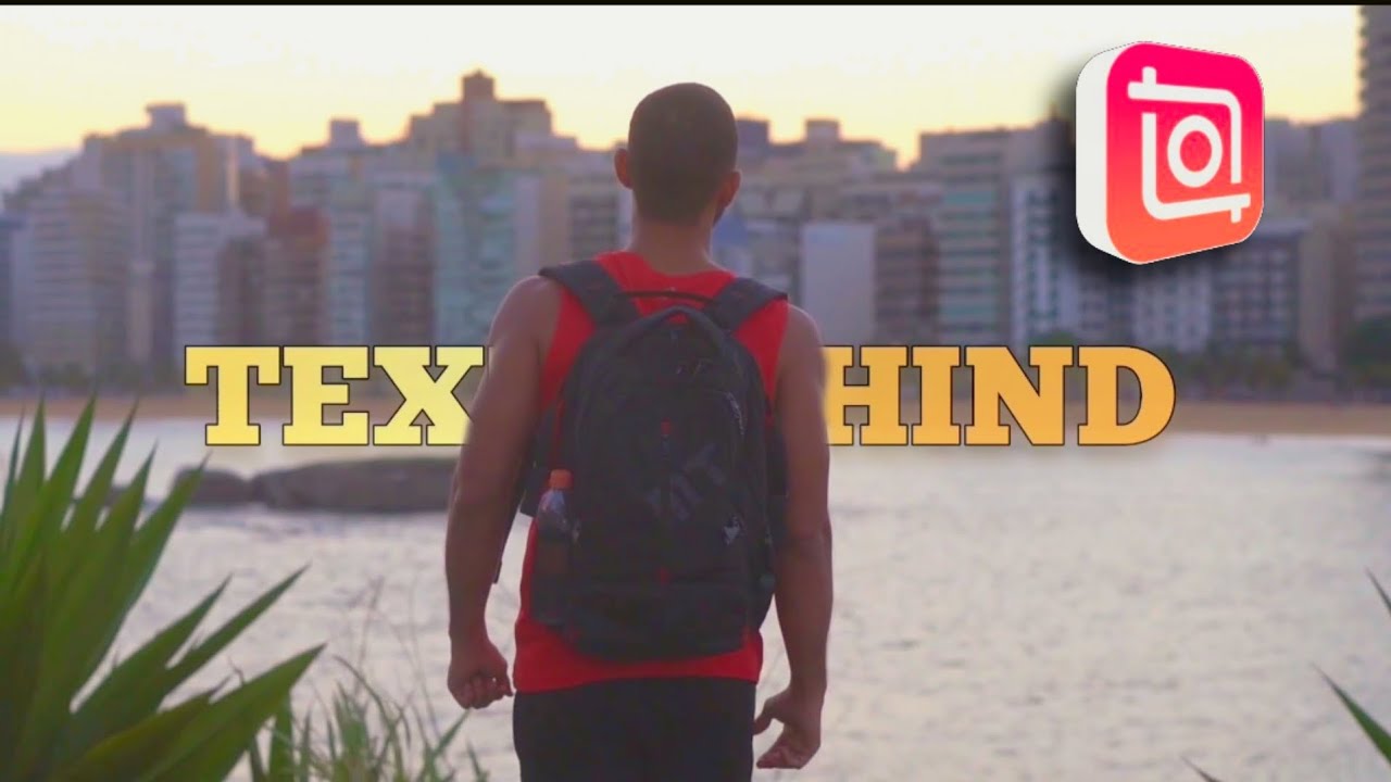 Text Behind Person effect | Inshot tutorial 2024| - YouTube